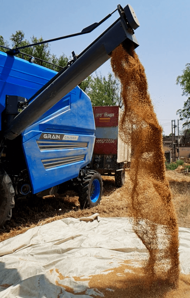 Grain Cruiser Combine Harvester : Efficient Grain Harvesting